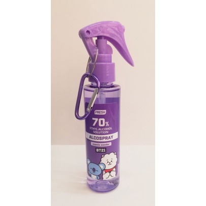 Fresh BT21 Alcospray (100ml) | Shopee Philippines