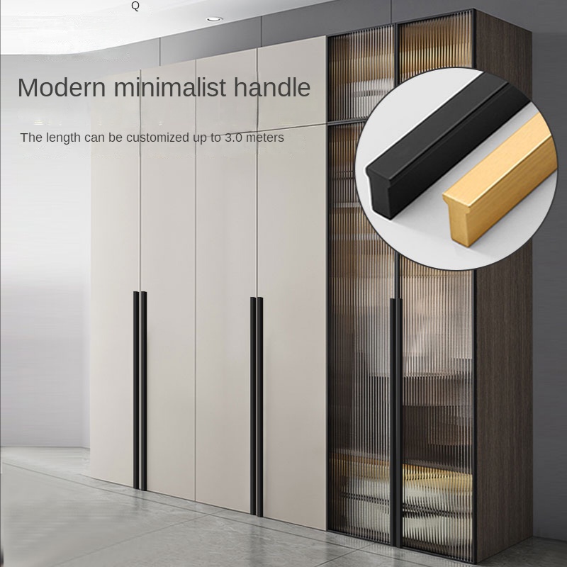 Whole body handle long handle Wardrobe cabinet door handle Drawer ...