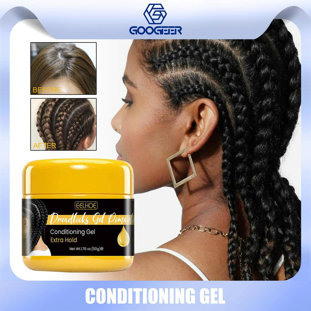 EELHOE 50g Dirty Braid Gel Hair Wax Braiding Gel Strong Hold Styling ...