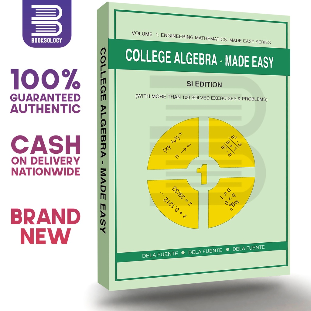 COLLEGE ALGEBRA - Made Easy SI Edition - Dela Fuente | Shopee Philippines