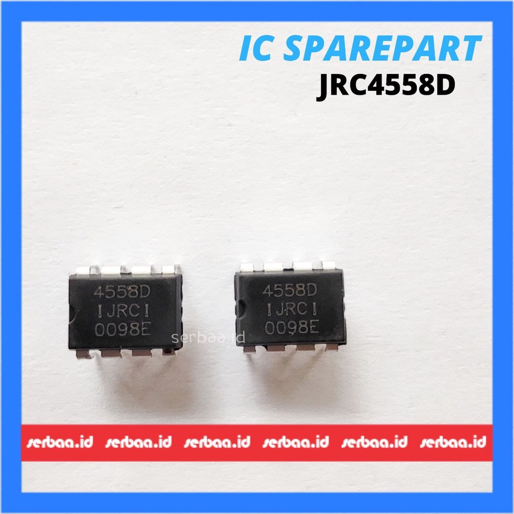 Jrc4558d NJM4558D JRC4558 in-line DIP-8 Dual Op Amp Amplifier IC | Shopee Philippines