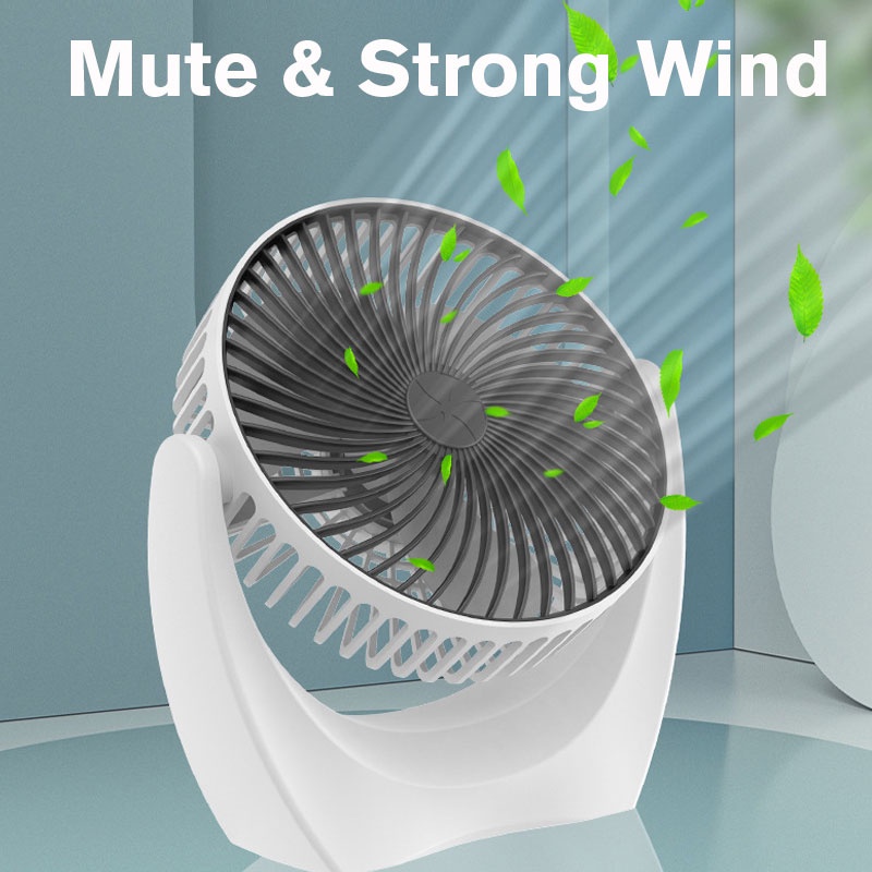 8 inch Strong Wind Kipas Angin Kipas Fan Usb Desk Fan Portable Desktop ...