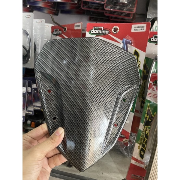 VISOR for side mirror bracket mio/aerox/click/smash/beat fi/skydrive ...