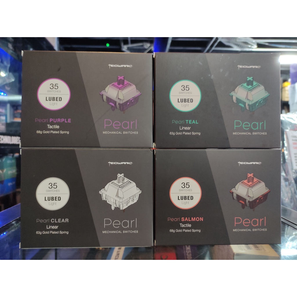 Tecware Pearl Linear Mechanical Switches (compatible with B68 and ...