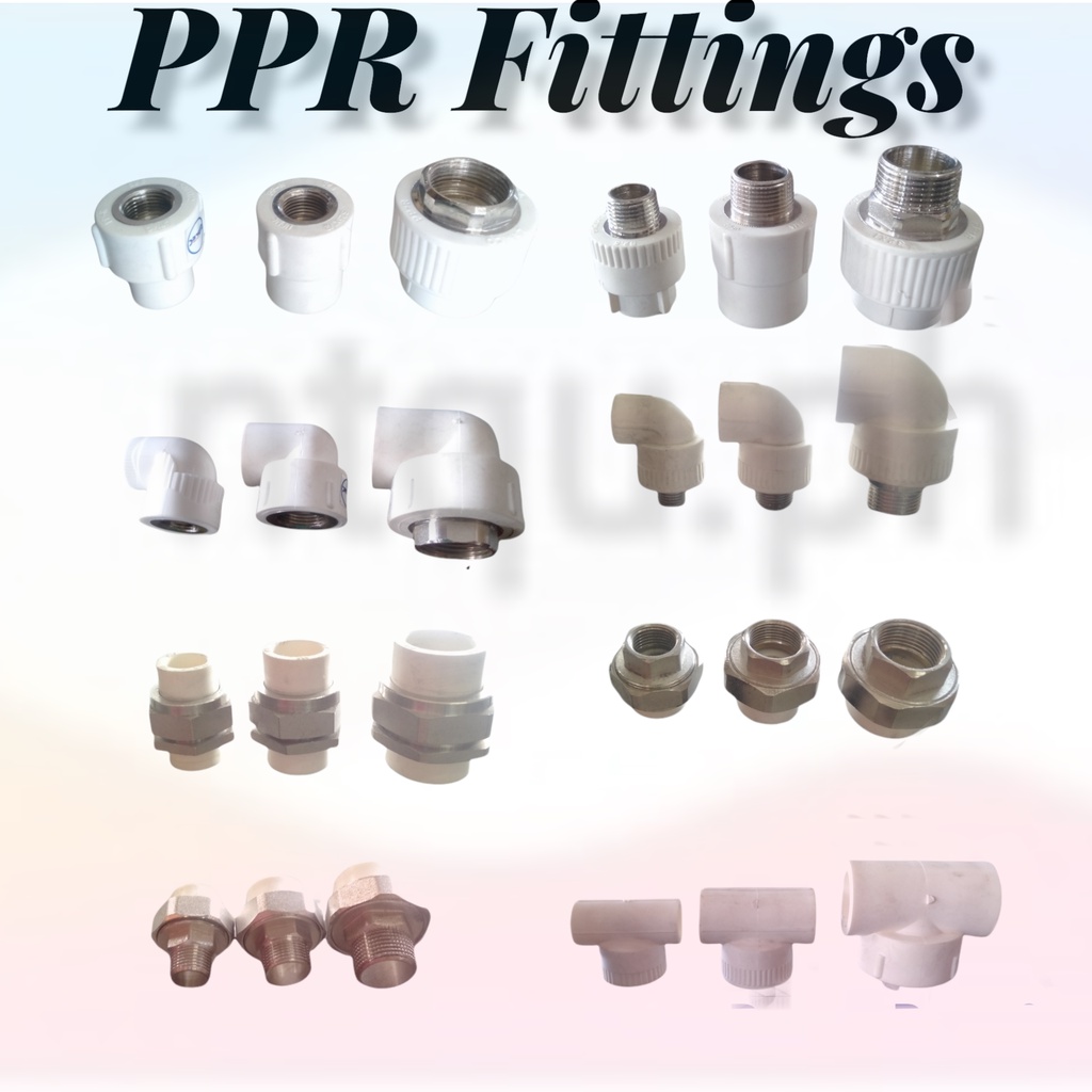PPR Fittings Male Female Adapter /Elbow Threaded Male Female /Union ...