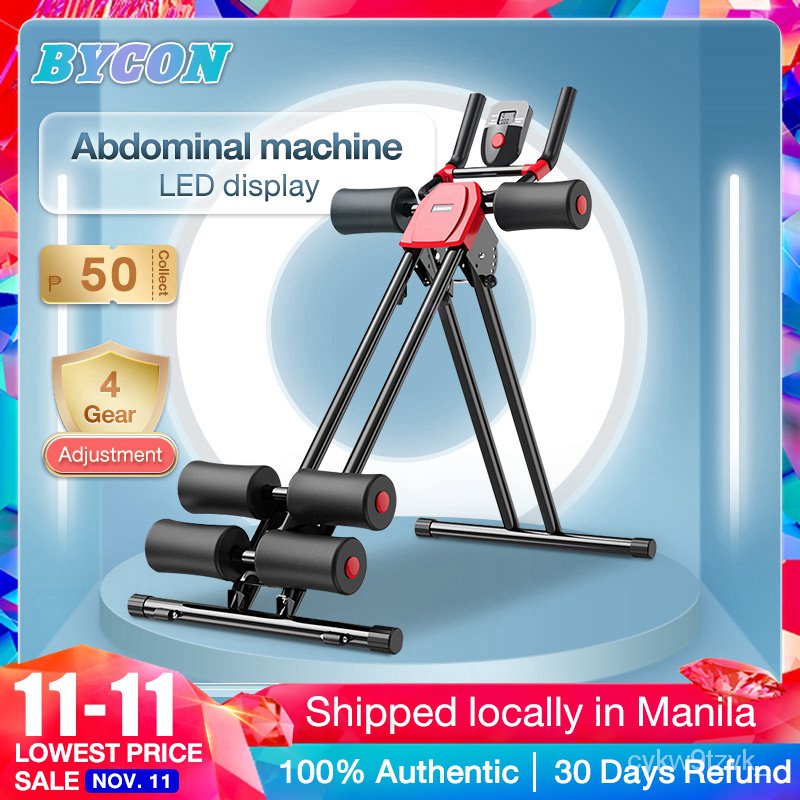 BYCON Abdominal Machine,Vertical Slimming Machine, Indoor Roller ...