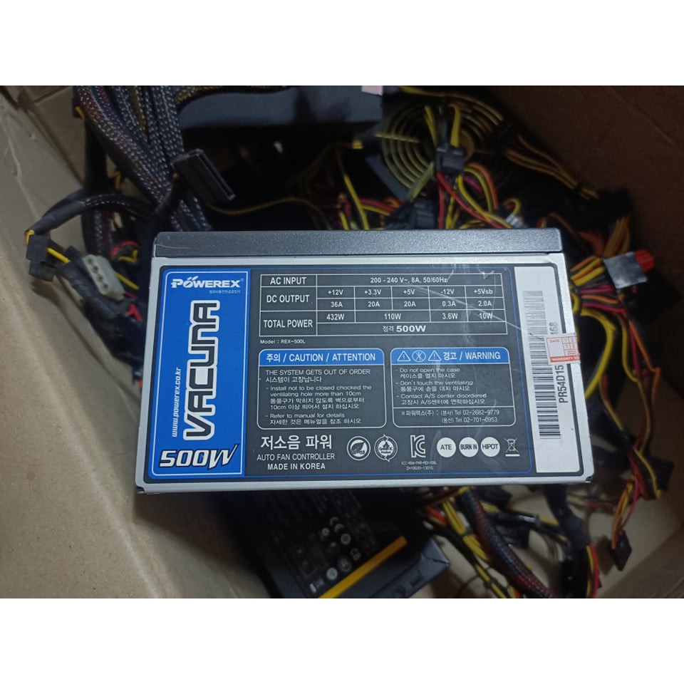 PSU 500 watts True Rated Assorted with 6 pin | Shopee Philippines