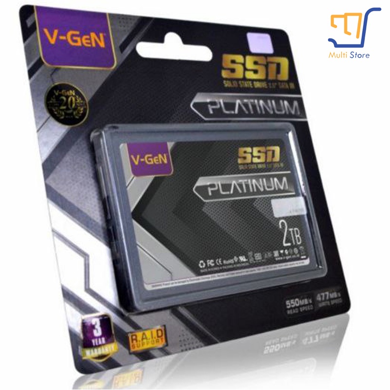 V-gen SSD SATA 128GB,256GB,512GB VGEN SSD PLATINUM | Shopee Philippines