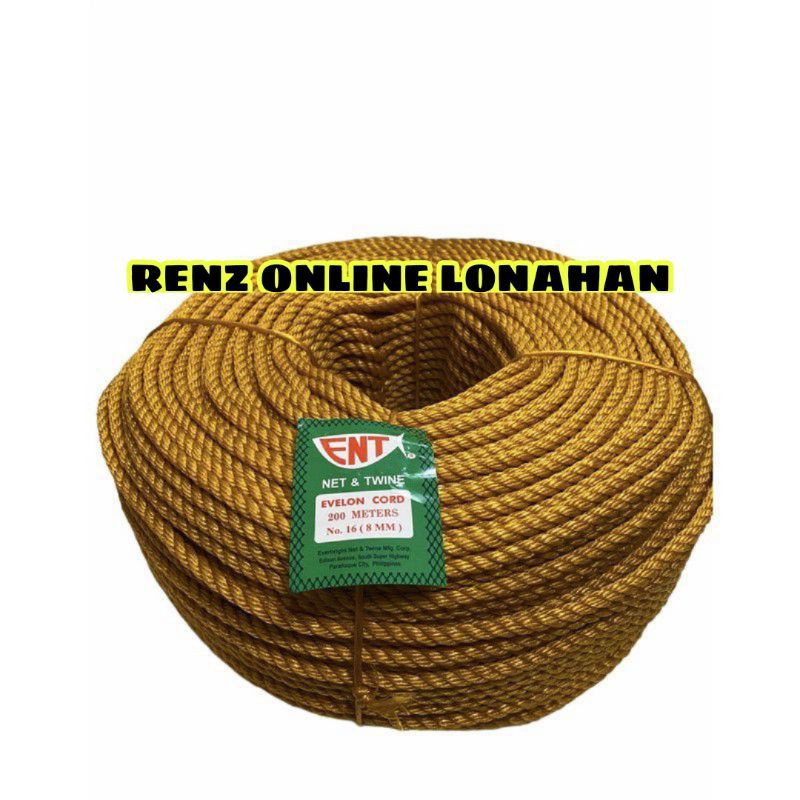 Ent Original Rope #16 8mm Lubid Nylon Rope Polyethylene Rope High Quality | Shopee Philippines