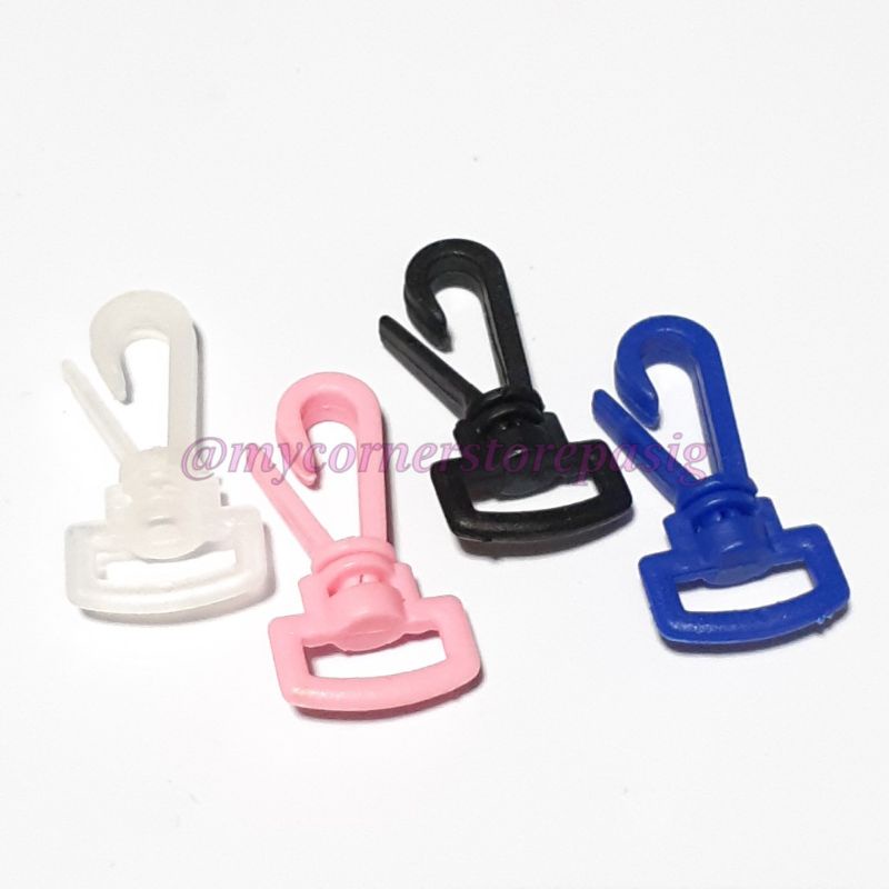 Plastic Swivel Snap Hook 20 pcs | Shopee Philippines