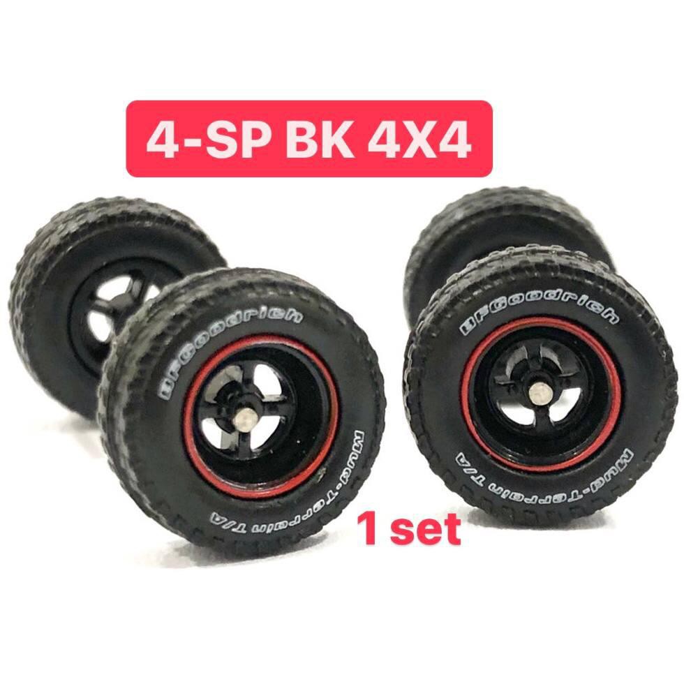 1:64 Off Road 4x4 Rubber Tyre Series with Long Axle for custom Hot ...