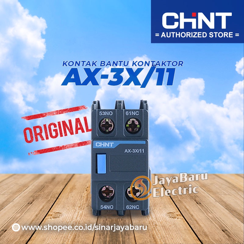Auxiliary Contacts Aux Contactor CHINT AX-3X/11 AX3X 1NO 1NC | Shopee Philippines
