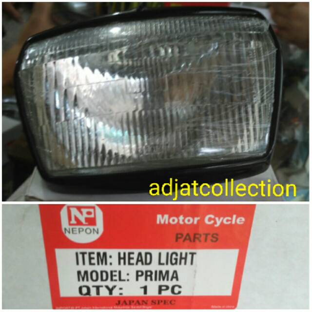 Reflector Headlight Head Lamp Honda Prima Star. | Shopee Philippines