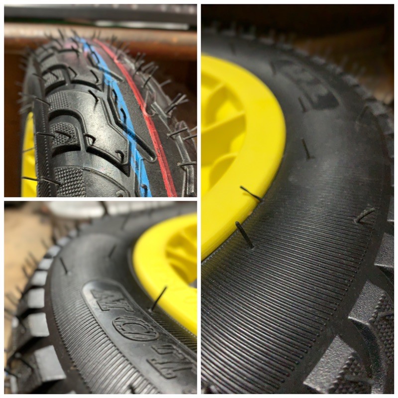 [PRESTAR] TAYAR RODA KERETA TOLAK 13” x 3” HEAVY DUTY RUBBER PNEUMATIC ...