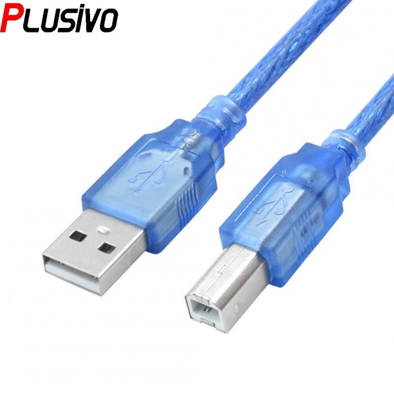 AM To BM USB Cable 30 cm ( Blue) | Shopee Philippines