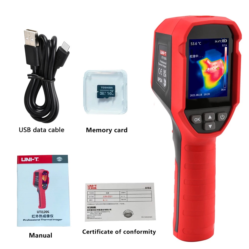 UNI-T UTi260B Thermal Imager High Accuracy IR Infrared Thermal Imaging ...