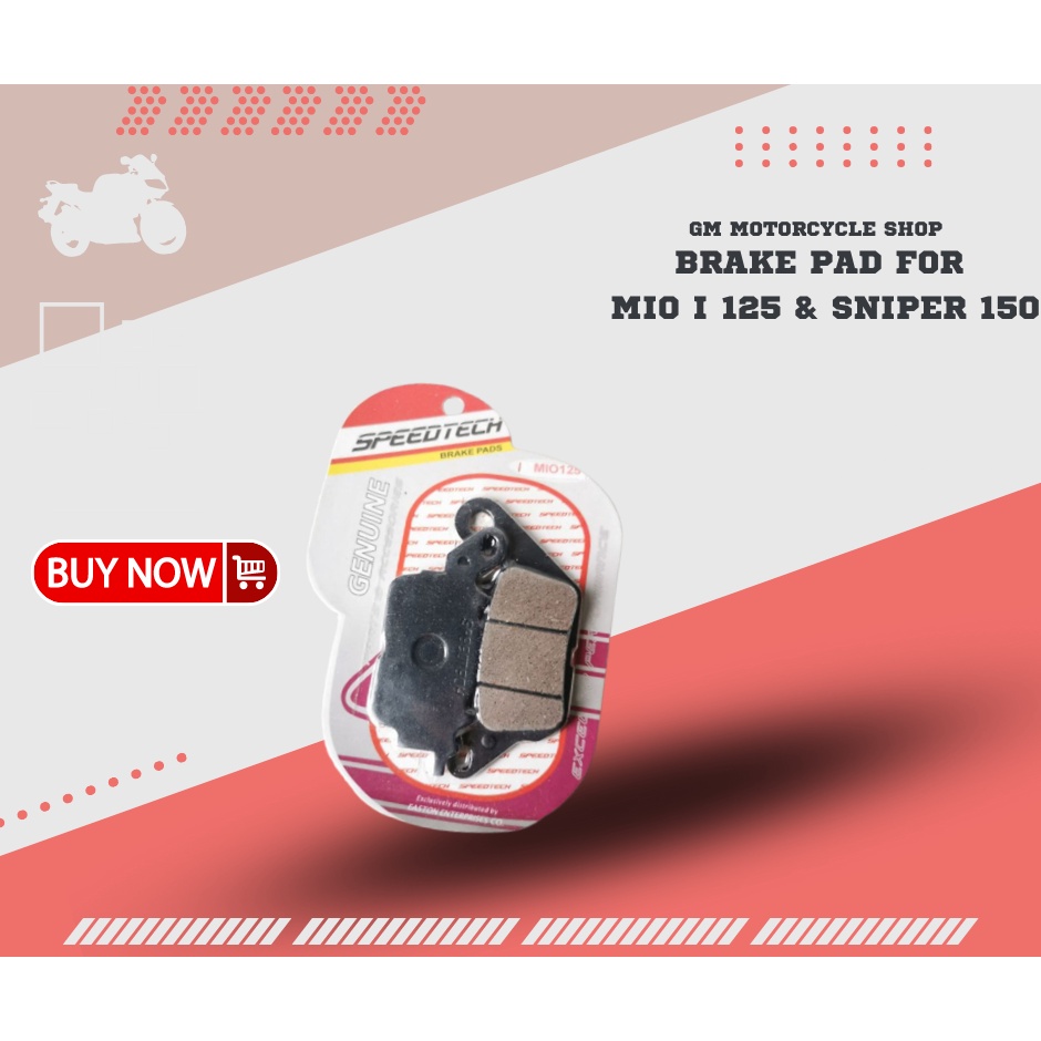 BRAKE PAD FOR MIO i 125/MIO SOULI 125/Sniper 150 FRONT/NMAX FRONT ...