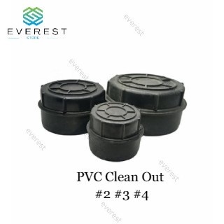 PVC Clean Out #2 / #3 #4 (black) | Shopee Philippines