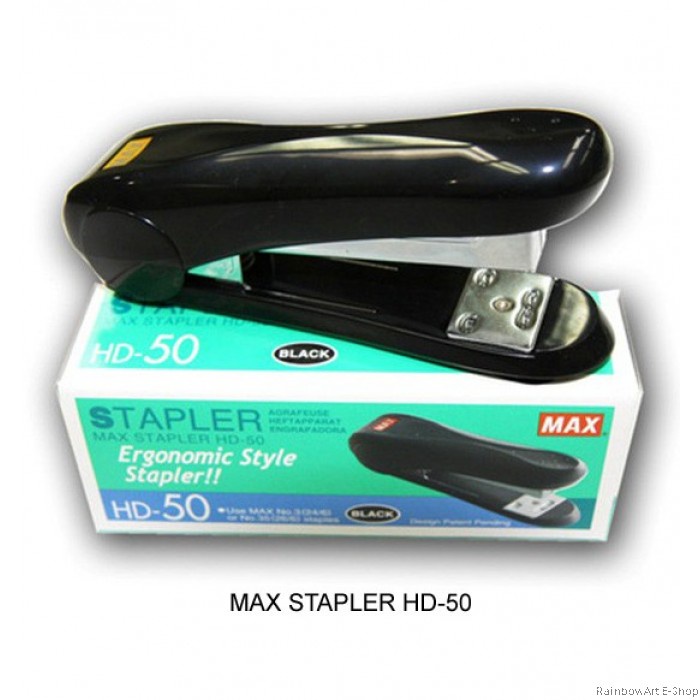 MAX HD-50 STAPLER (Use Max No.3 / No.35 staples HD 50) | Shopee Philippines