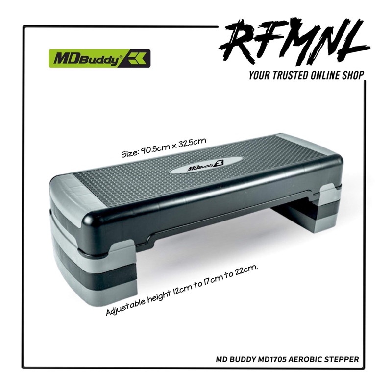 MD Buddy MD1705 Aerobic Stepper | Shopee Philippines