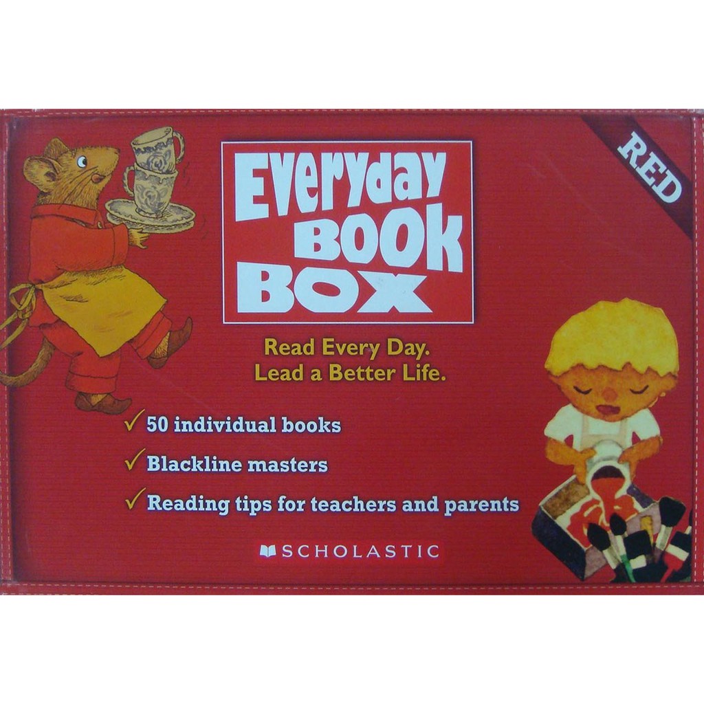 Everyday Book Box Set 1 for Early Readers to Develop Reading Habit ...