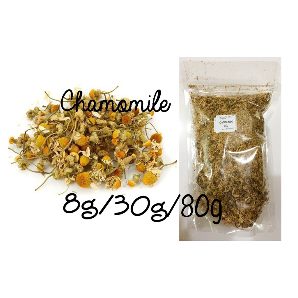 organic dried chamomile calming relax flower tea 8g NOT DRIED WHOLE ...