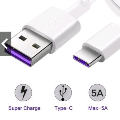 Original 5A Type C Huawei Android Data USB Cable 0.25M & 1M (no box ...