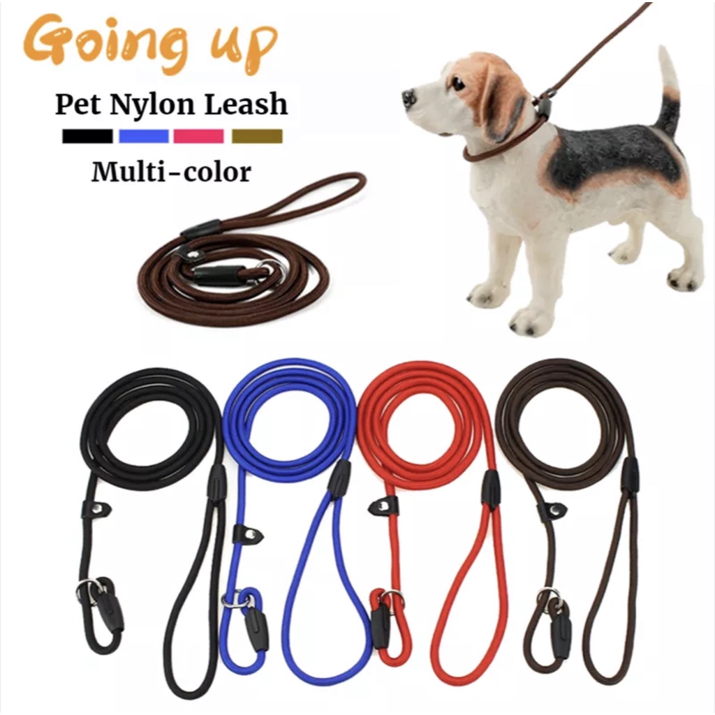 Leash Rope Walking Puppy Pets Dog Cat Adjustable Training Lead Tali ng ...