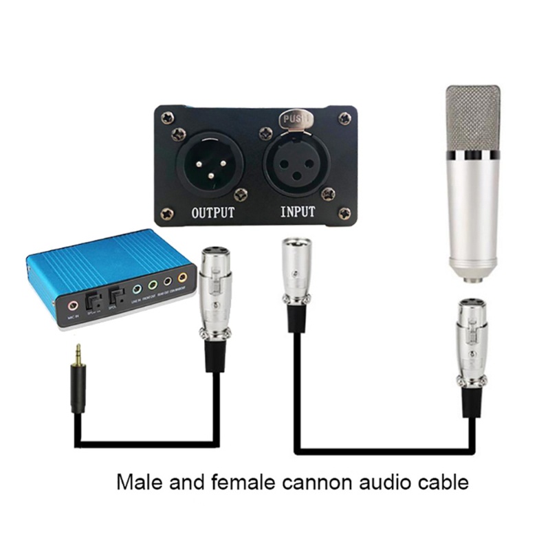 XI Condenser Microphone Phantom Power GAZ-PS02 Professional USB Power ...