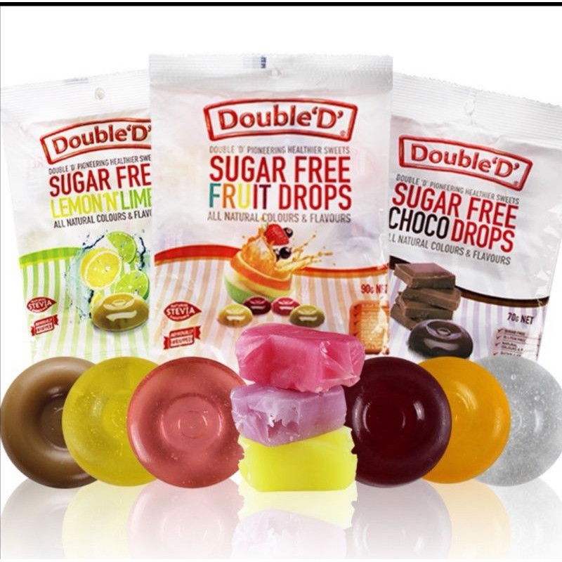 Double D Sugar Free Candy -Assorted Flavours (70g-90g) | Shopee Philippines