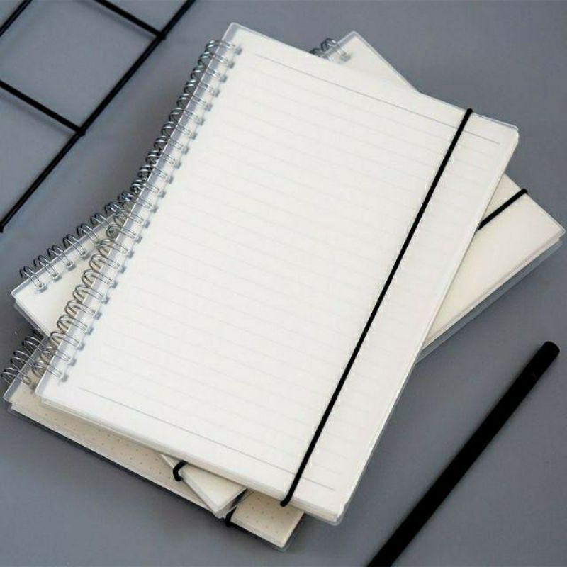 Muji-style Notebook Spiral Notebook A5/A6/B5[A6/A5/B5/A4][Dotted/Lined ...