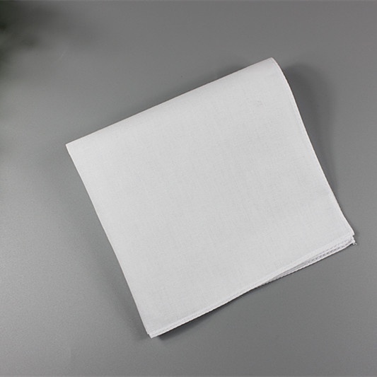 ℡Handmade graffiti Pure cotton handkerchiefs Pure white handkerchiefs ...