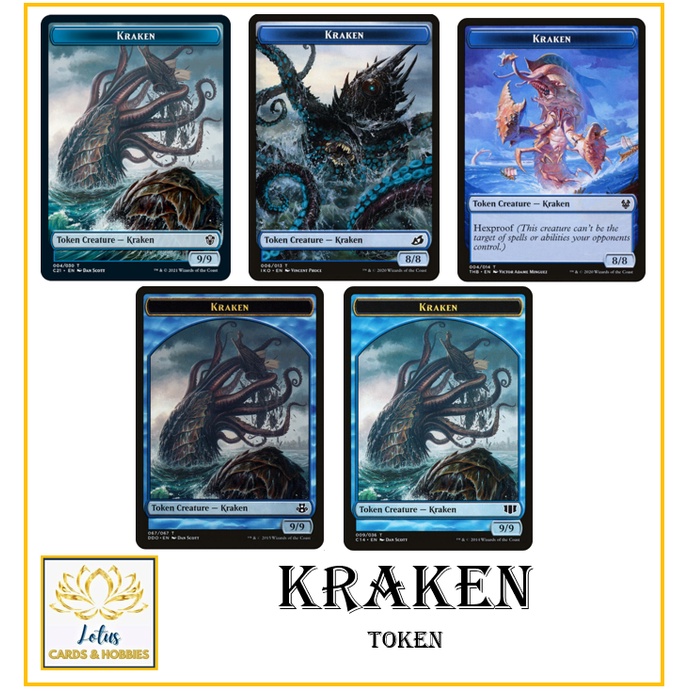 Magic the Gathering | Kraken Token | Shopee Philippines