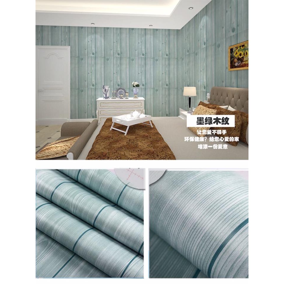 Pvc Wallpaper self adhesive home decor sticker waterfproof 10m*45cm ...