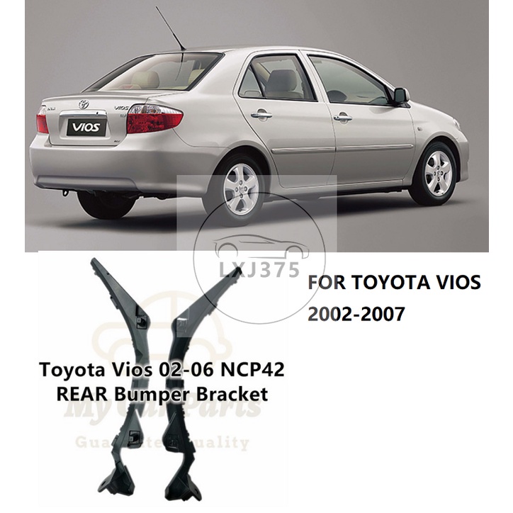 rear bumper bracket support rear bracket for TOYOTA NCP42 VIOS 2002 ...