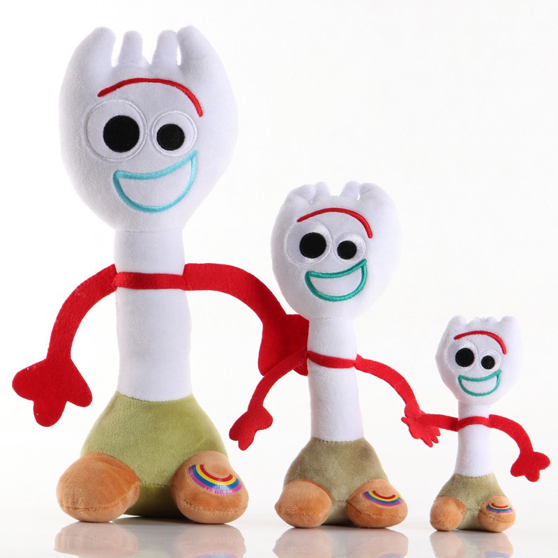 15-35cm Forky Plush Dolls Movie Toy Story 4 Forky Soft Stuffed Toys ...