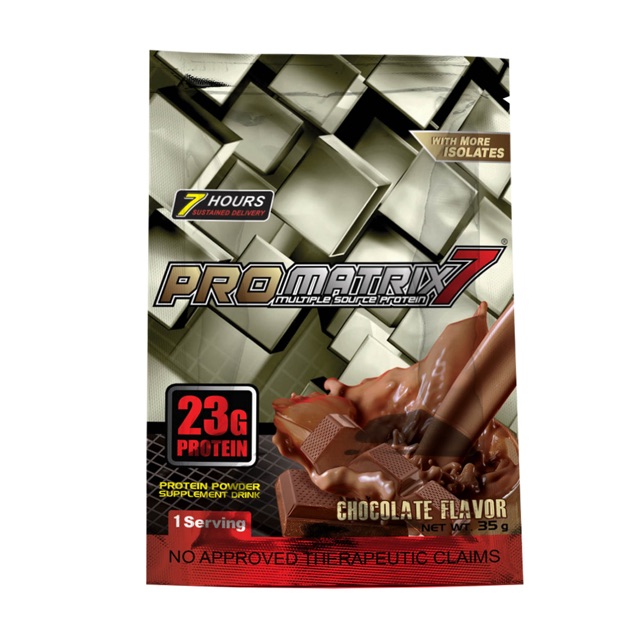 Promatrix 7 Whey Protein Sachet Single Serving | Shopee Philippines