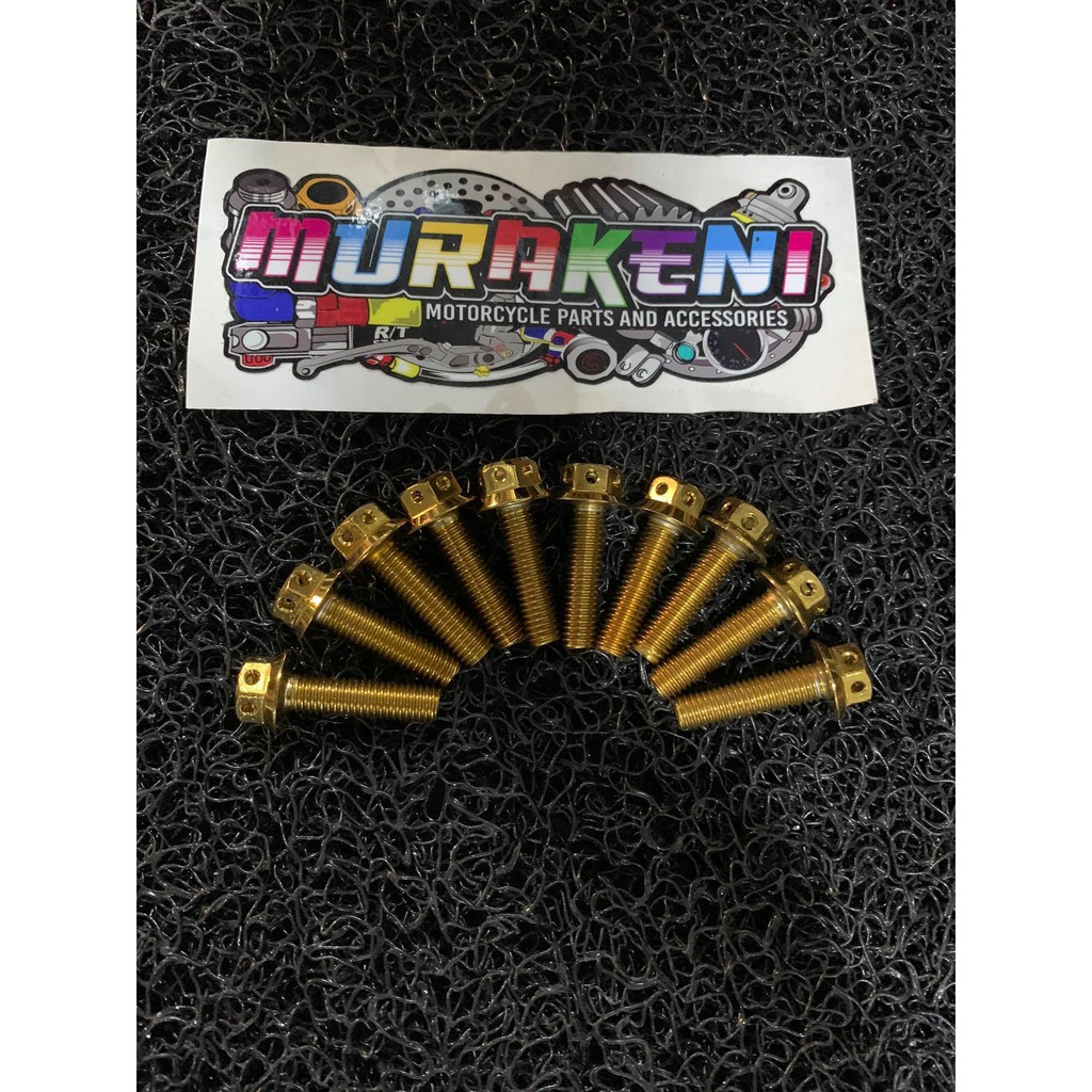 HENG GOLD BOLTS FLOWER 8X30 [SOLD PER PIECE] | Shopee Philippines