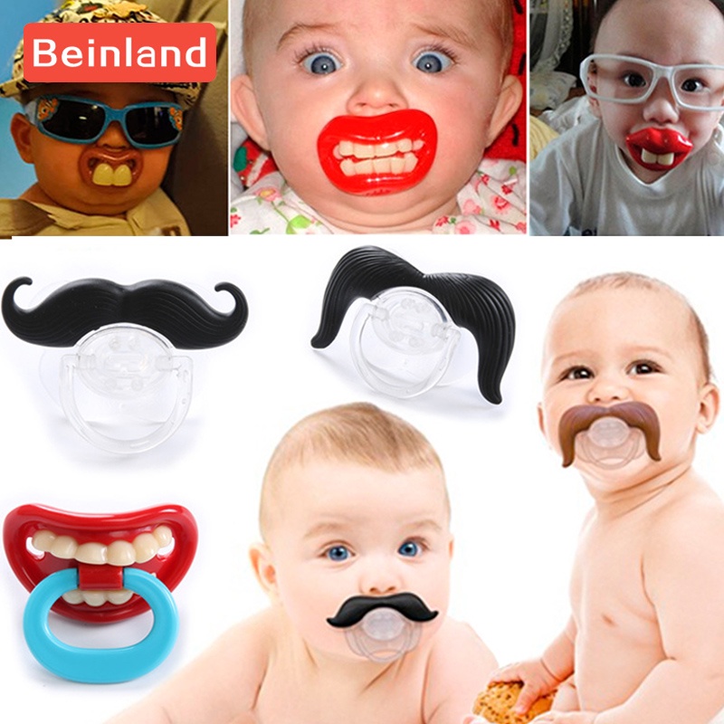 Beinland Baby Funny Pacifier Soother Joke Prank Fake Nipple Toddler ...