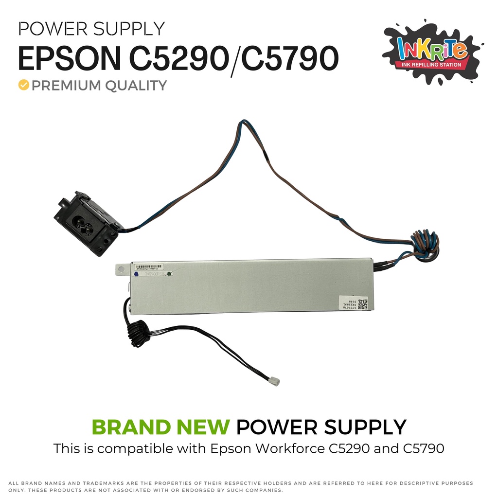 Epson Power Supply for Workforce WF C5290 C5390 C5790 C5890 | Shopee ...