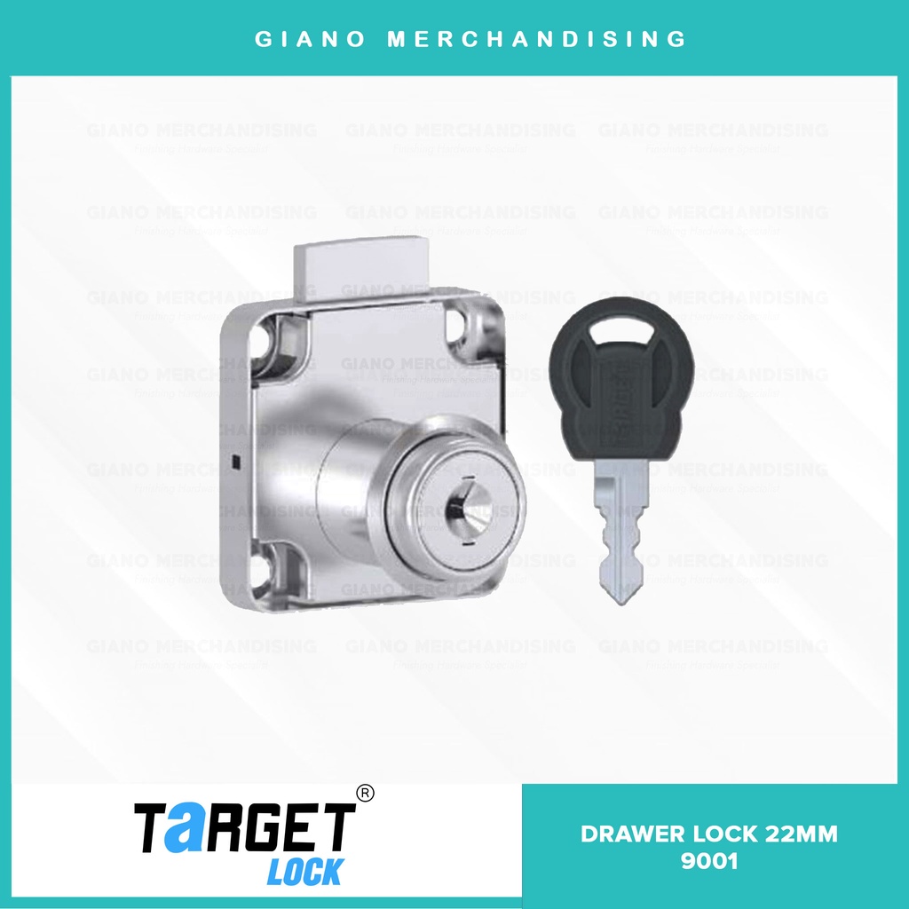 Drawer Lock with Keys 9001 (22mm) | Shopee Philippines