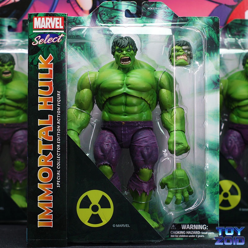 Marvel Select Immortal Rampaging Hulk Diamond Select Legends | Shopee ...