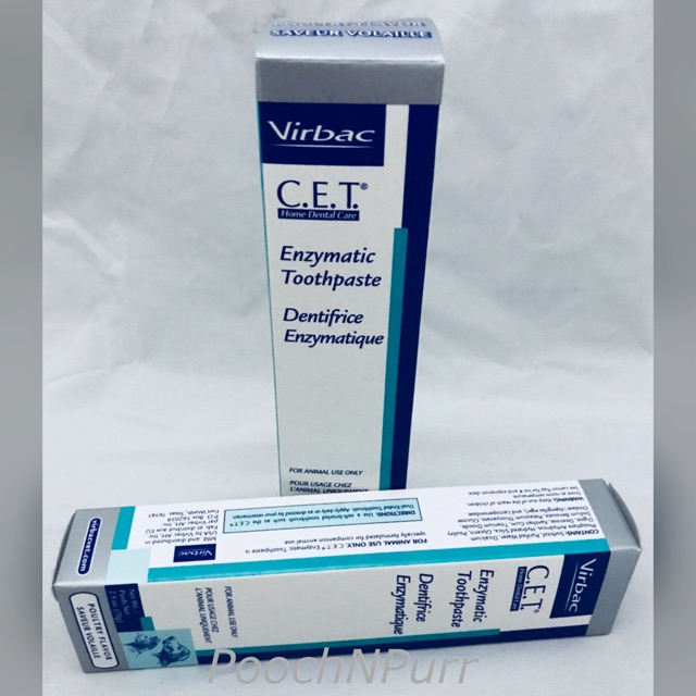 Virbac C.E.T. Enzymatic Toothpaste Poultry flavor 70g | Shopee Philippines