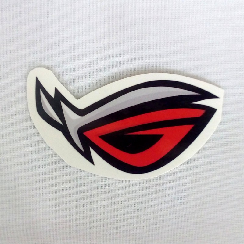 ASUS ROG Republic Laptop Macbook Of Gaming Sticker | Shopee Philippines