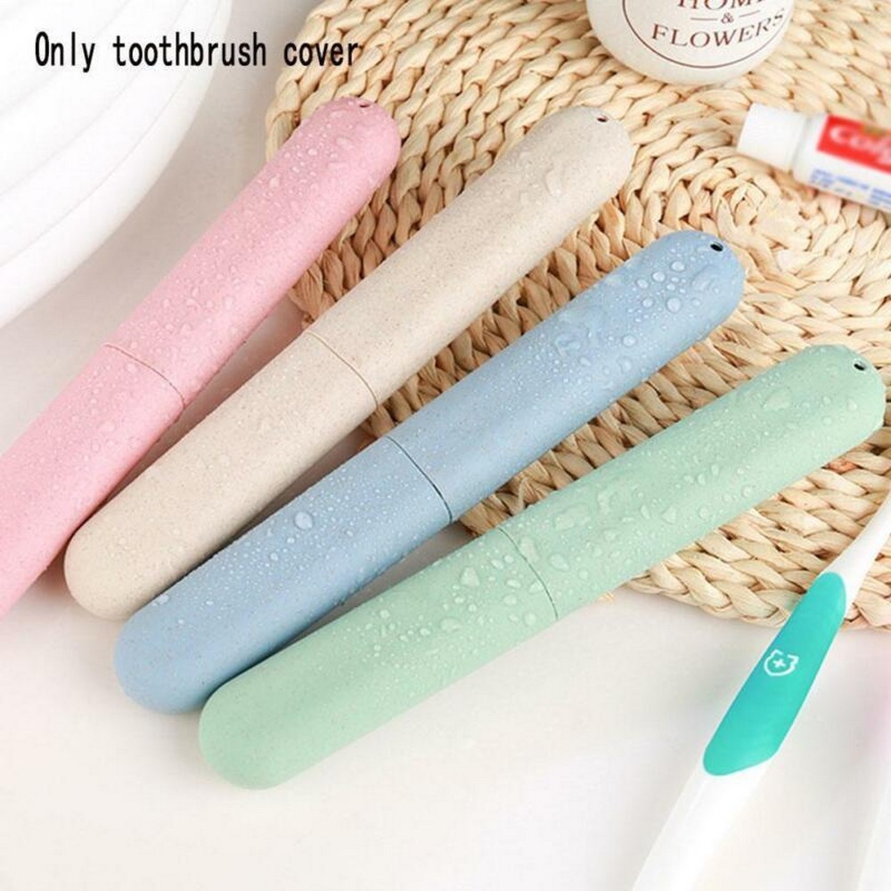 Wheat Straw Toothbrush Holder or Case Eco Friendly % | Shopee Philippines