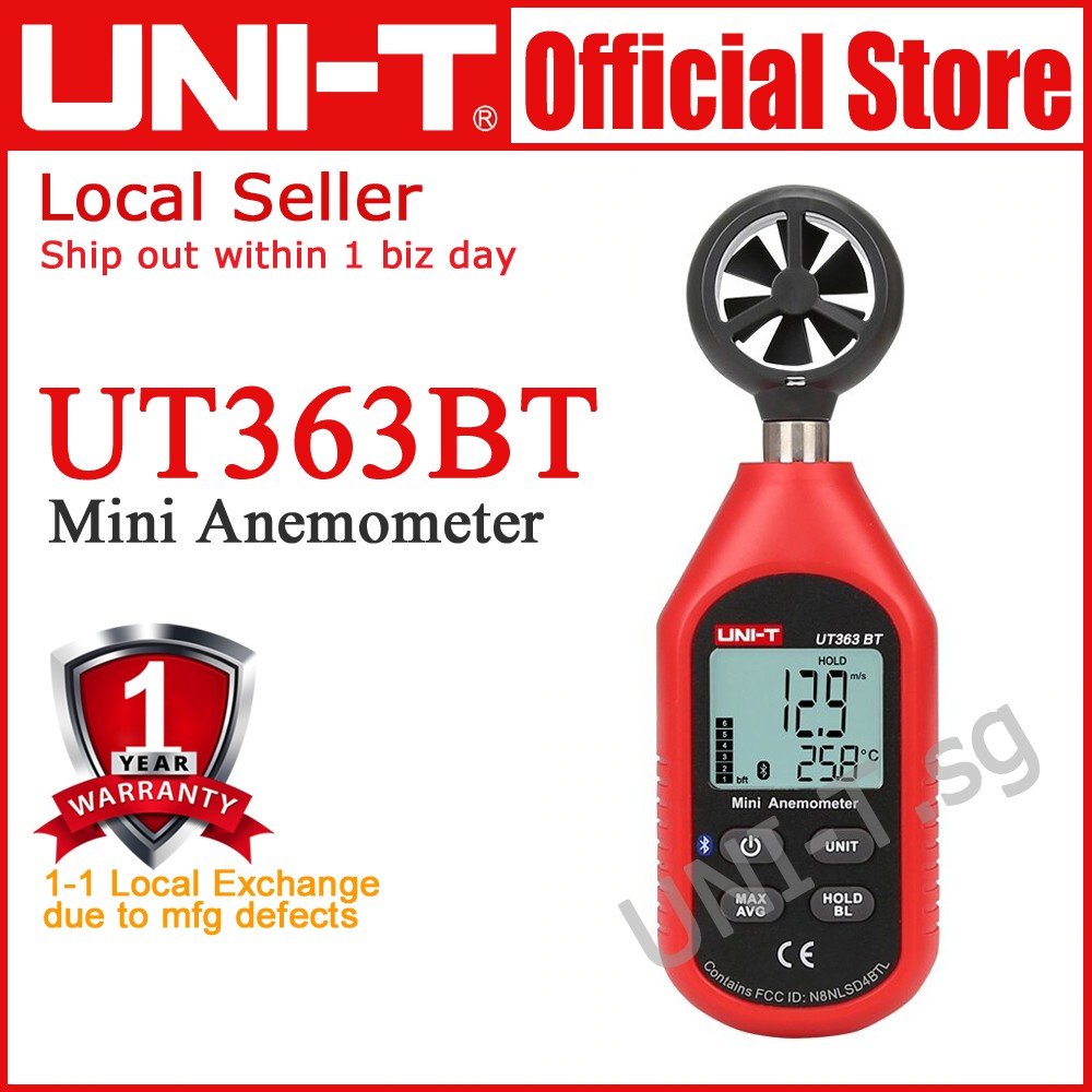 Uni-T UT363BT Mini Anemometer | Shopee Philippines