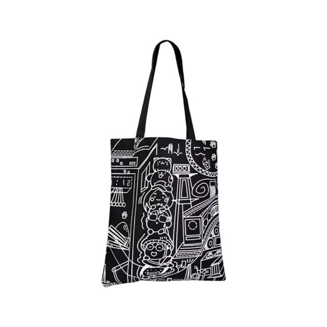 Sanial - D1386 Totebag Tote Character Tote bag kpop Women custom motif ...