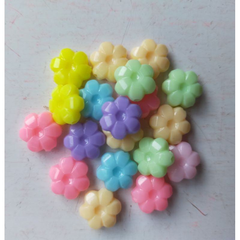 Pastel Assorted Color Flower (100pcs) | Shopee Philippines