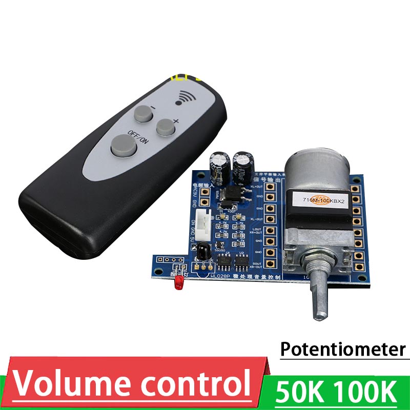 Volume control panel 50K 100K ALPS motor Potentiometer Remote Control ...