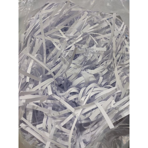 Product backing paper Recycled paper, shredded paper 1 kg. Shredded ...